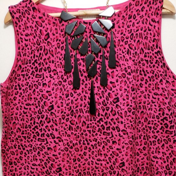 White Stag | Tops | White Stag Leopard Print Shell | Poshmark